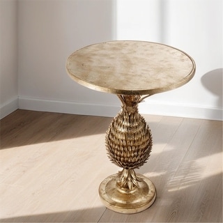 Modern Metal Pineapple Table - Bed Bath & Beyond - 40396754