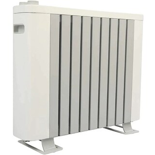 1000-Watt Radiant Heater with Thermostat, Overheat Safety, for Indoor ...