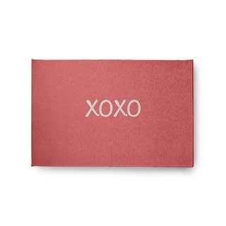 XOXO Valentines Chenille Indoor/Outdoor Rug - Bed Bath & Beyond - 36704378