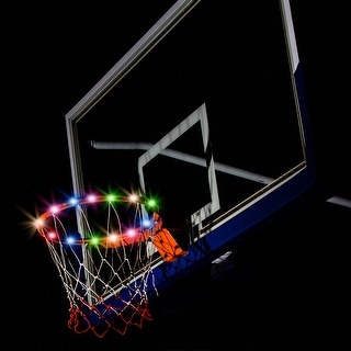 LED Basketball Hoop Light Remote Control Rim Light Glow 17 Colors 7 ...