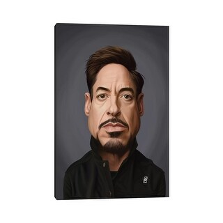 iCanvas "Robert Downey Jr" by Rob Snow Canvas Print - Bed Bath & Beyond ...