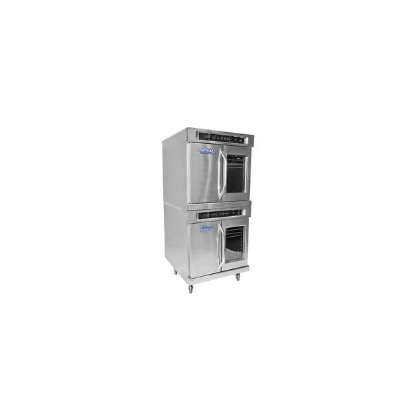 Royal Range RECO-2 Double Stack Electric Convection Oven - Stainless ...