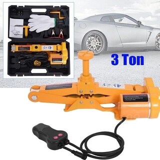 3Ton 12V DC Automotive Car Electric Jack Lifting SUV Van Garage and ...