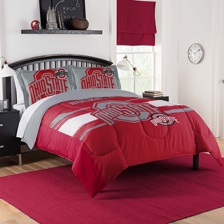 NCAA Ohio State Buckeyes Officially Licenced Comforter & Sham set - Bed ...