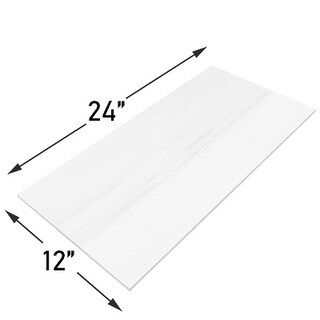 Bianco Dolomite 12 x 24 Natural Stone Tile Polished - Bed Bath & Beyond ...