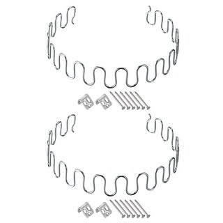 2Pack 27.6" Round Sofa Spring Replacement Kit for Furniture Couch ...