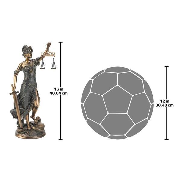 Design Toscano Goddess of Justice: Themis Statue: Desktop - Bed Bath ...