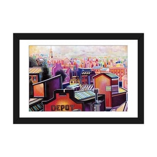 iCanvas "Old Front Street In Toronto" by Josh Byer - Bed Bath & Beyond ...