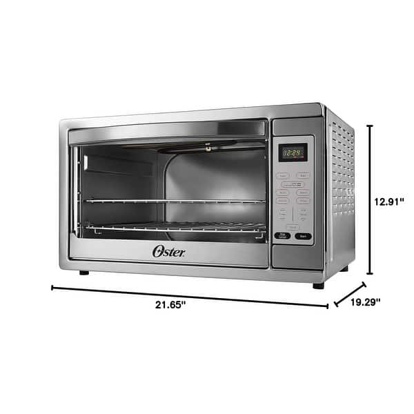 Toaster Oven, 7-in-1 Countertop Toaster Oven, 10.5" x 13" Fits 2 Large ...