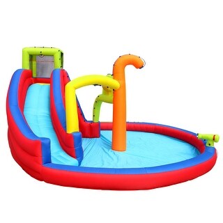 Banzai Drench Zone Water Park - With Soaker Bucket + Water Cannon ...