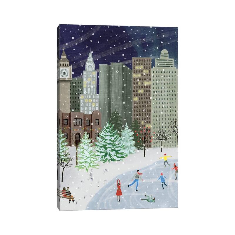Winter Wrapped Canvas - Overstock