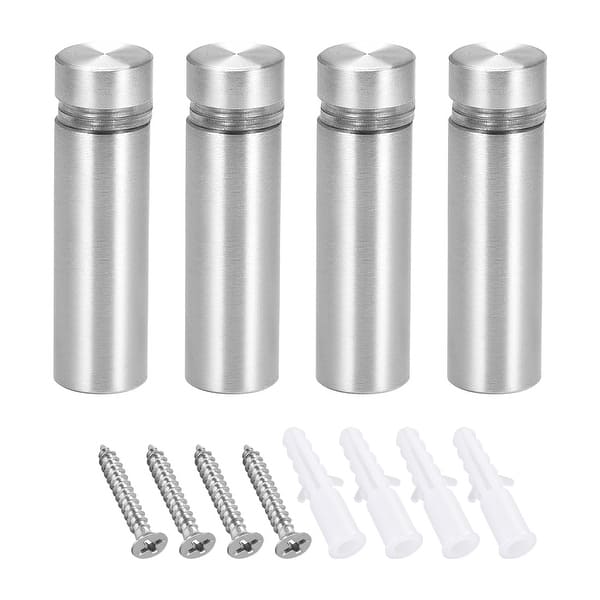 Glass Standoff Mount Solid Stainless Steel Wall Standoff Holder ...