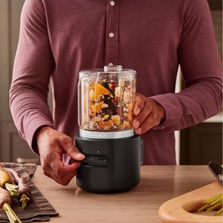 KitchenAid Go Cordless Food Chopper with Battery - Bed Bath & Beyond ...