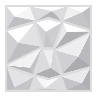 PVC 3D Diamond Design Wall Panels for Waterproof Ceiling Decor - Bed ...