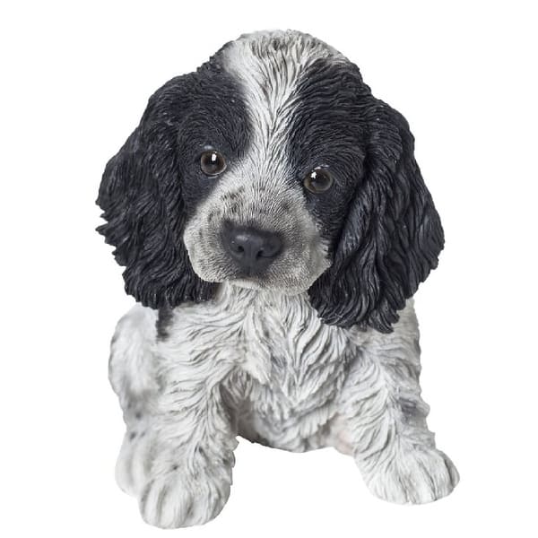 6" Cocker Spaniel Puppy Outdoor Garden Statue - Bed Bath & Beyond ...