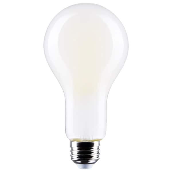 21 Watt A23 LED Frost Finish Medium base 4000K 120 Volt - Bed Bath ...