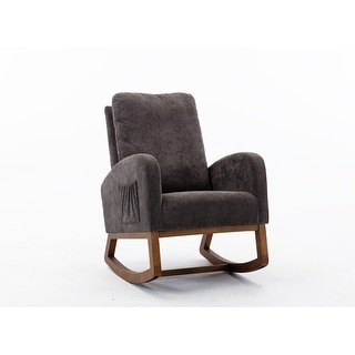 Modern Comfortable Rocking Chair Living Room Arm Chairs - Bed Bath ...