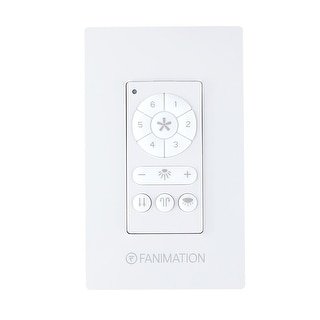 Fanimation Ceiling Fan Wall Control - 6 Speed DC Motor Fan and ...