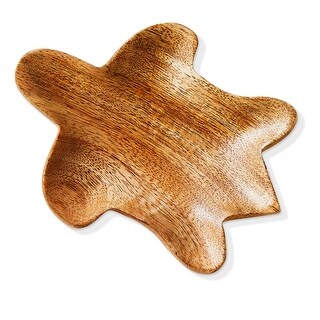 Wood Sea Turtle Trinket Dish - Natural - Bed Bath & Beyond - 42733875