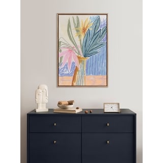 Kate and Laurel Sylvie Beaded Bouquet Canvas by Kate Aurelia Holloway ...
