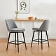 Spruce & Spring Ariel Counter Height Swivel Barstool Set - Bed Bath ...