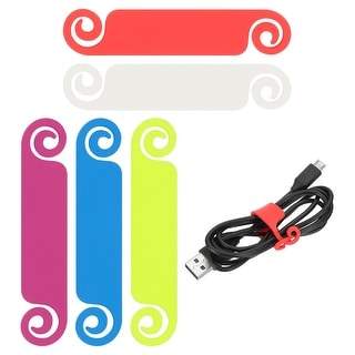 Cable Tags Multicolor Cable Management Labels Cord Identification Tags ...