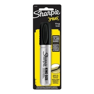 Sharpie 15101 King Size Chisel Permanent Marker, Black - Bed Bath ...