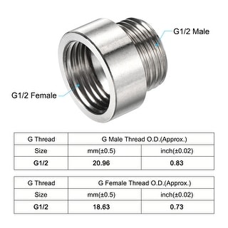 Brass Pipe Fitting G1/4 Adapter Extension Connector Hex Coupling - Bed ...