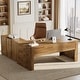 63" L Shaped Desk with Storage, Executive Office Desk - Bed Bath ...