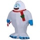 Gemmy Christmas Inflatable Bumble with Candy Cane, 3.5 ft Tall - Bed ...