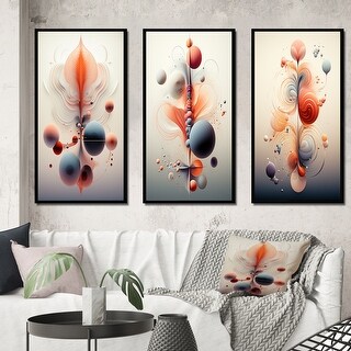 Designart "Metamorphosis Interior Design Retrofuturistic" Abstract ...