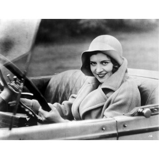 A portrait of Dorothy Gulliver driving a car Photo Print - Bed Bath ...