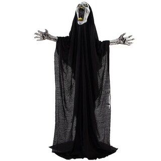 70-In. Charles the Animated Scarecrow Reaper | Indoor or Covered ...