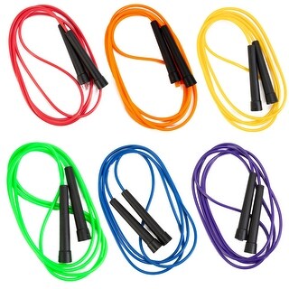 Mixed 8-foot PVC Speed Jump Ropes, 6-pack - Bed Bath & Beyond - 35317542