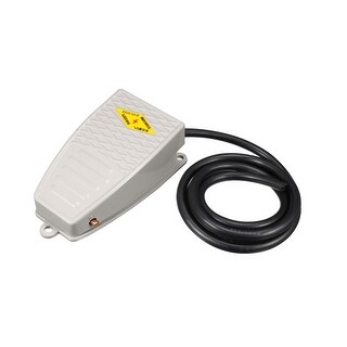EKW-5A-B Aluminum Momentary Electric Power Foot Pedal Switch SPDT NO NC ...
