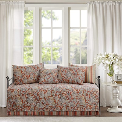 Copper Grove Chiddingfold Spice Paisley 3-piece Quilt Bedding Set - On ...