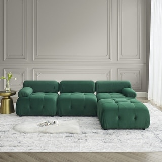 Modular Sectional Sofa, Button Tufted Designed and DIY Combination ...