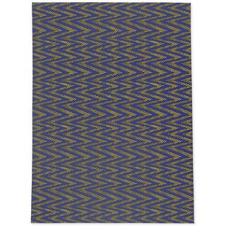 ACRO BLUE AND YELLOW Chair Mat By Kavka Designs - Bed Bath & Beyond ...