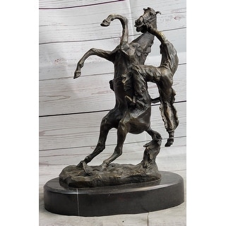 Elk Deer Reindeer Head Bronze Bust Sculpture Statue On Marble Base ...