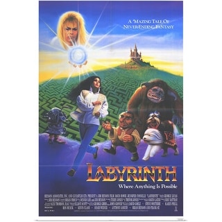 "Labyrinth (1986)" Poster Print - Bed Bath & Beyond - 24137211
