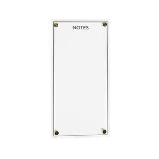 Acrylic Dry Erase Notes Board 13"H - Bed Bath & Beyond - 42602777