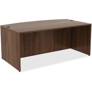 Lorell Essentials Series Walnut Desk - Bed Bath & Beyond - 35050343
