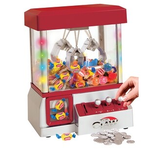 Mini Candy Claw Machine - Electronic Tabletop Skill Arcade Game with ...