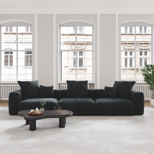 Cloud Couch Modular Sectional Sofa With Convertible Sleeper, 6 Fiji ...