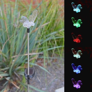 Bee garden stake light - Light Color Changing LED Red Blue Green - Bed ...