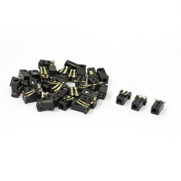 Unique Bargains Right Angle DIP PCB Mount 2.0mm Stereo Jacks Connectors ...