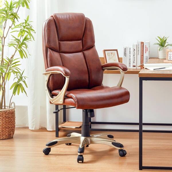 Office Chair High Back Home Office Desk Chairs Ergonomic Computer Chair ...