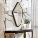 Luxury Large Bathroom Vanity Mirror Diamond Frame Accent Mirror Black ...