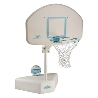 Dunn-Rite Splash and Shoot Regulation Poolside Fillable Basketball Hoop ...