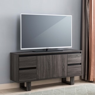 Wooden Entertainment Centers,Modern TV Stand,TV Cabinet for TV Up to 60 ...